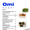 Hibachi & Sushi Restaurant Menu | East Lansing, MI | Omi Sushi